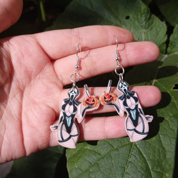 Hand Crafted | Jewelry | Scream Earrings | Poshmark